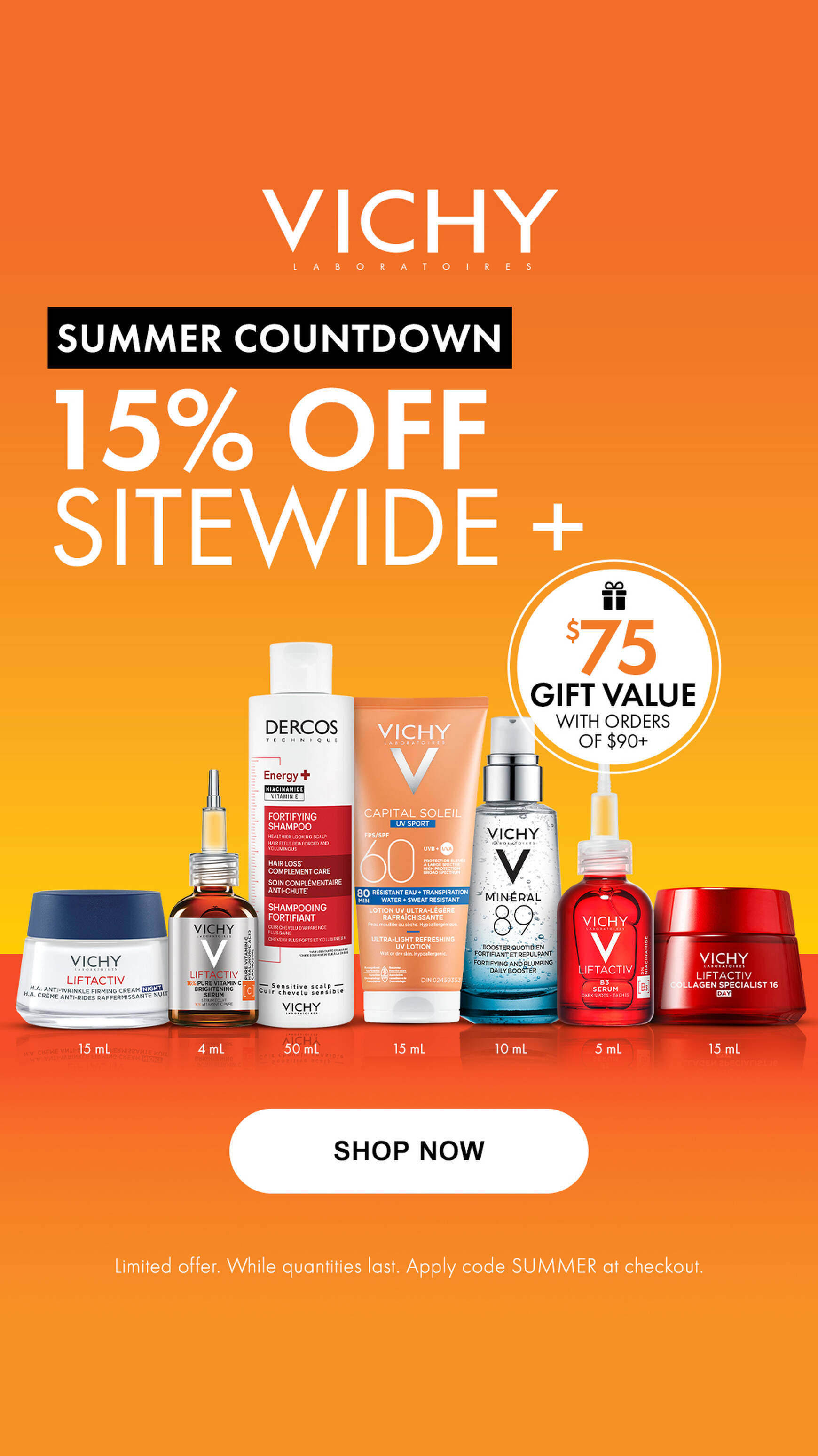 Skincare for All Skin Types & Concerns - Vichy Laboratories
