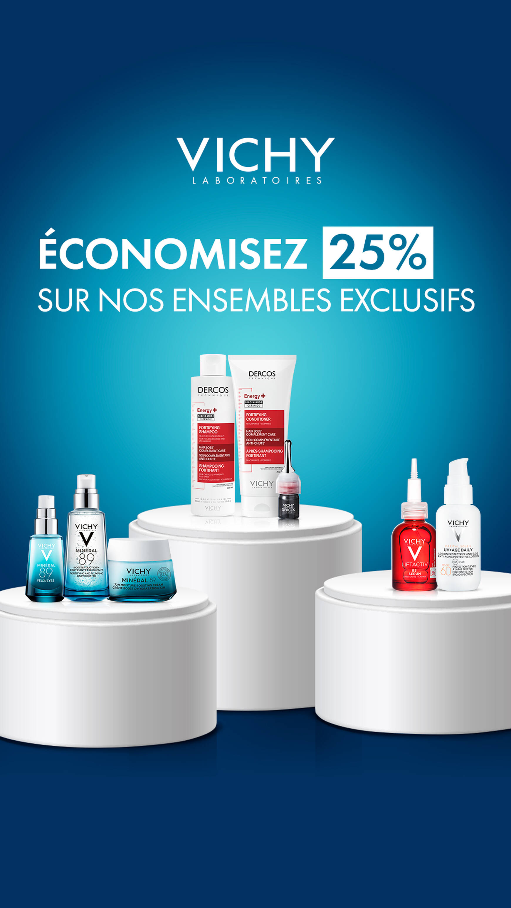 Écrans solaires - Protection UV et solaire - Vichy Canada