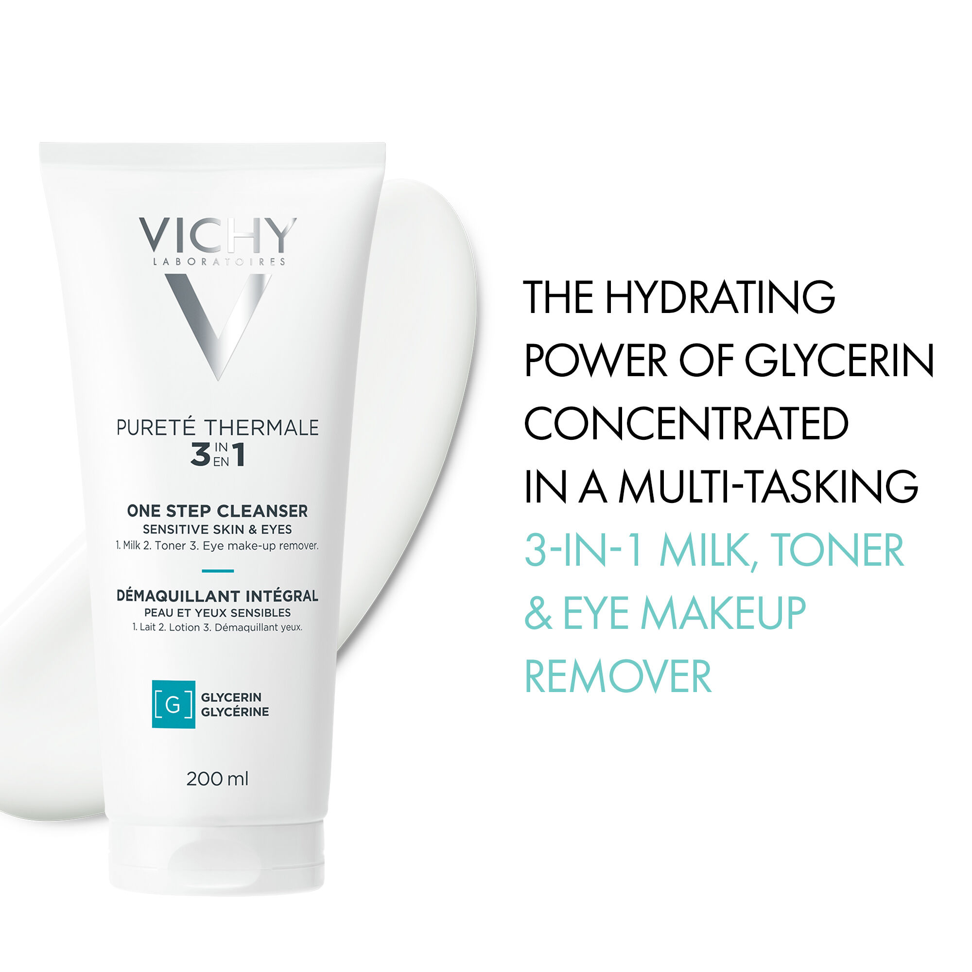 Purete Thermale One Step Cleanser 3 in 1 | Face Cleanser | Vichy