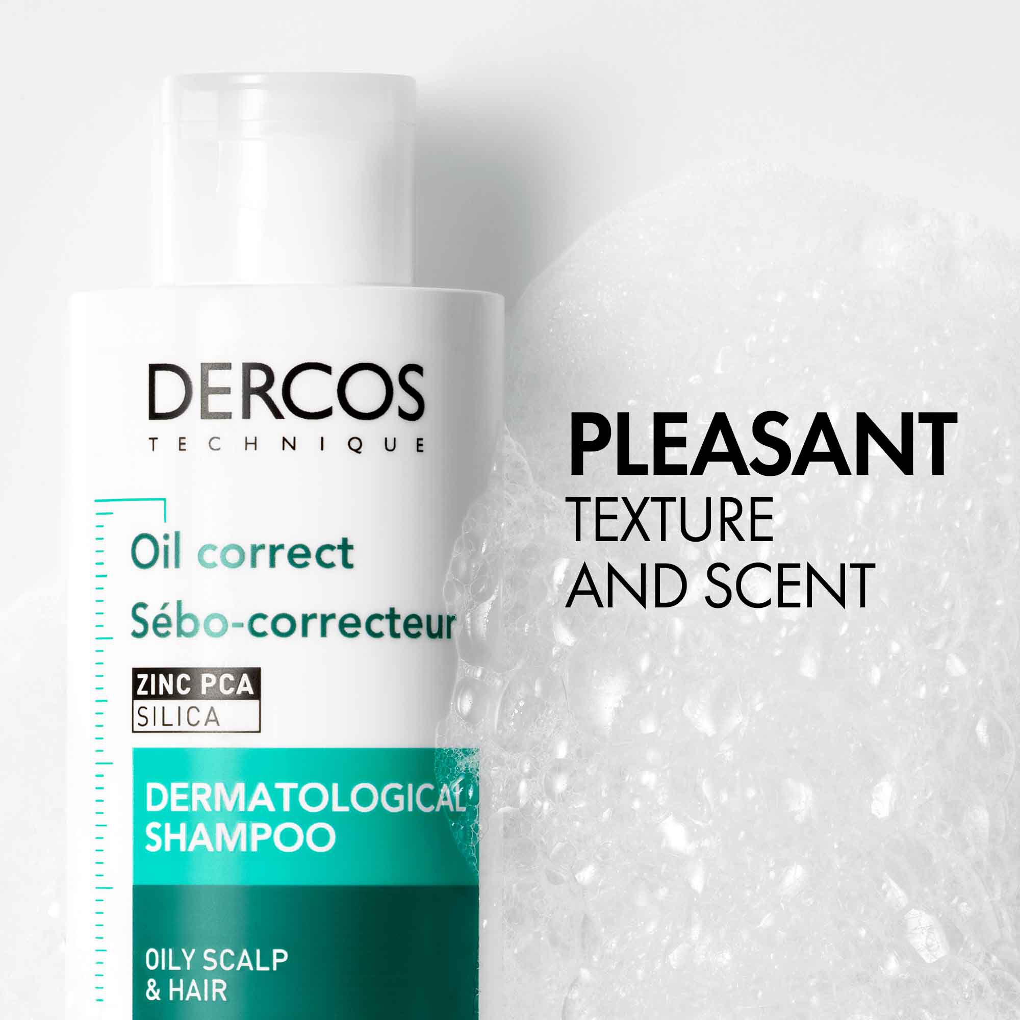 Dercos Oil Correct Shampoo - Zinc PCA & Silica - Vichy CA