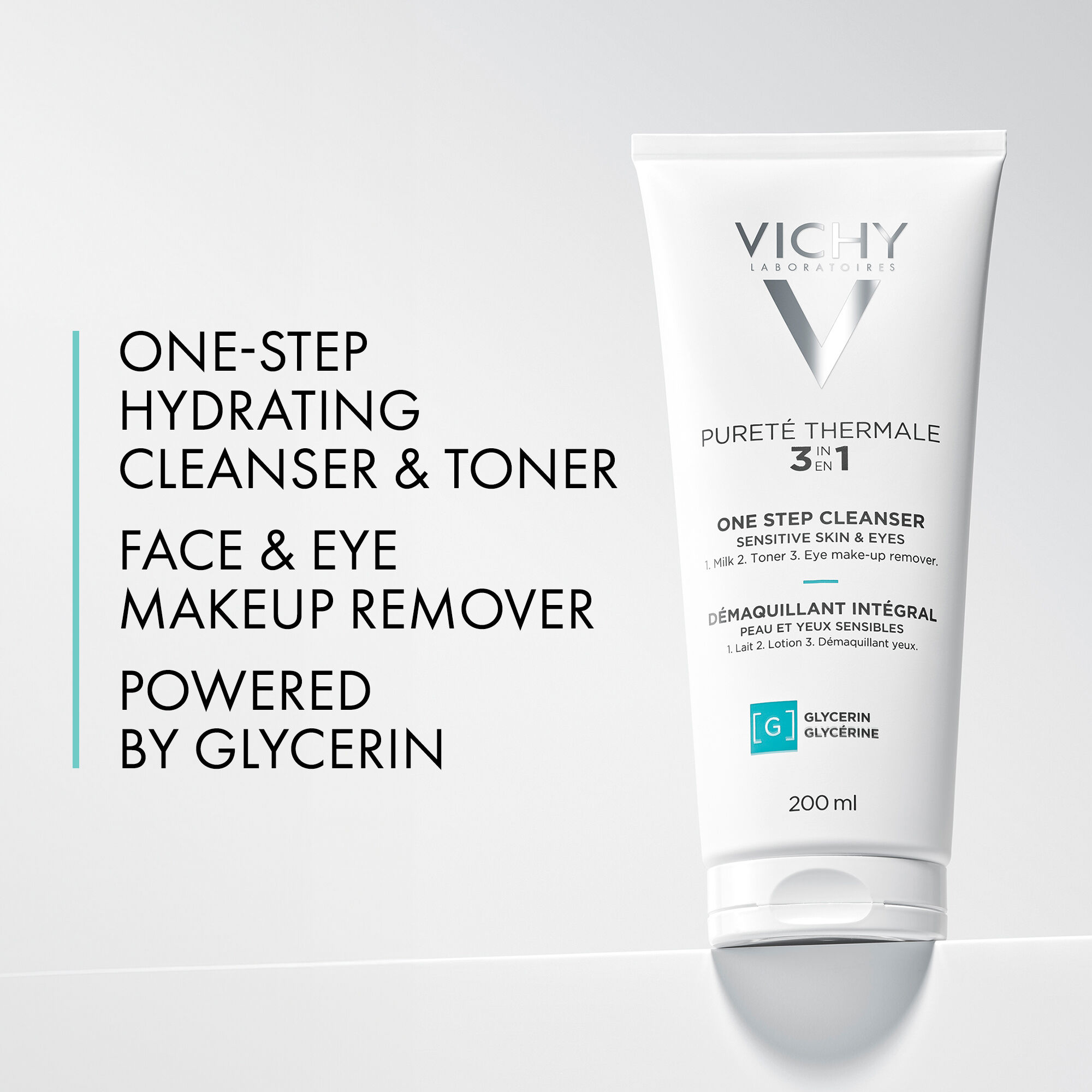 Purete Thermale One Step Cleanser 3 in 1 | Face Cleanser | Vichy