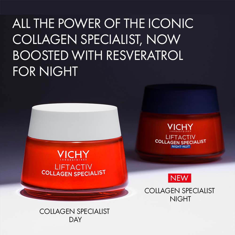 Liftactiv Collagen Specialist Night Cream - Wrinkles - Vichy