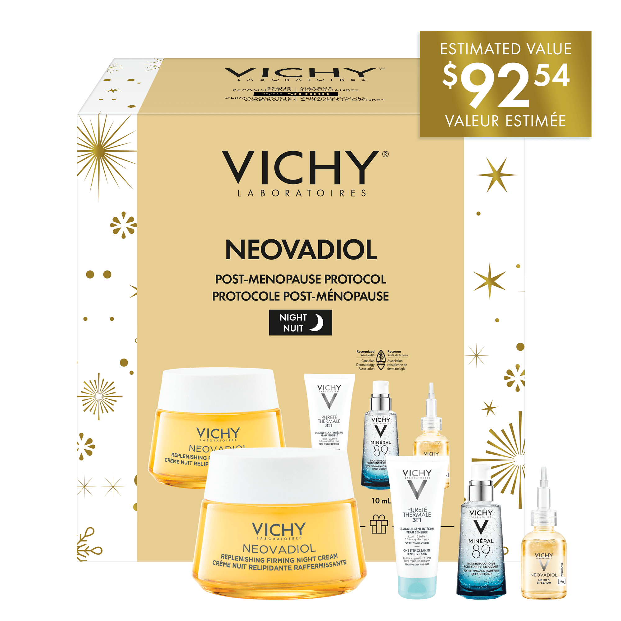 Neovadiol Post-menopause Night Cream Kit - Gift Set - Vichy