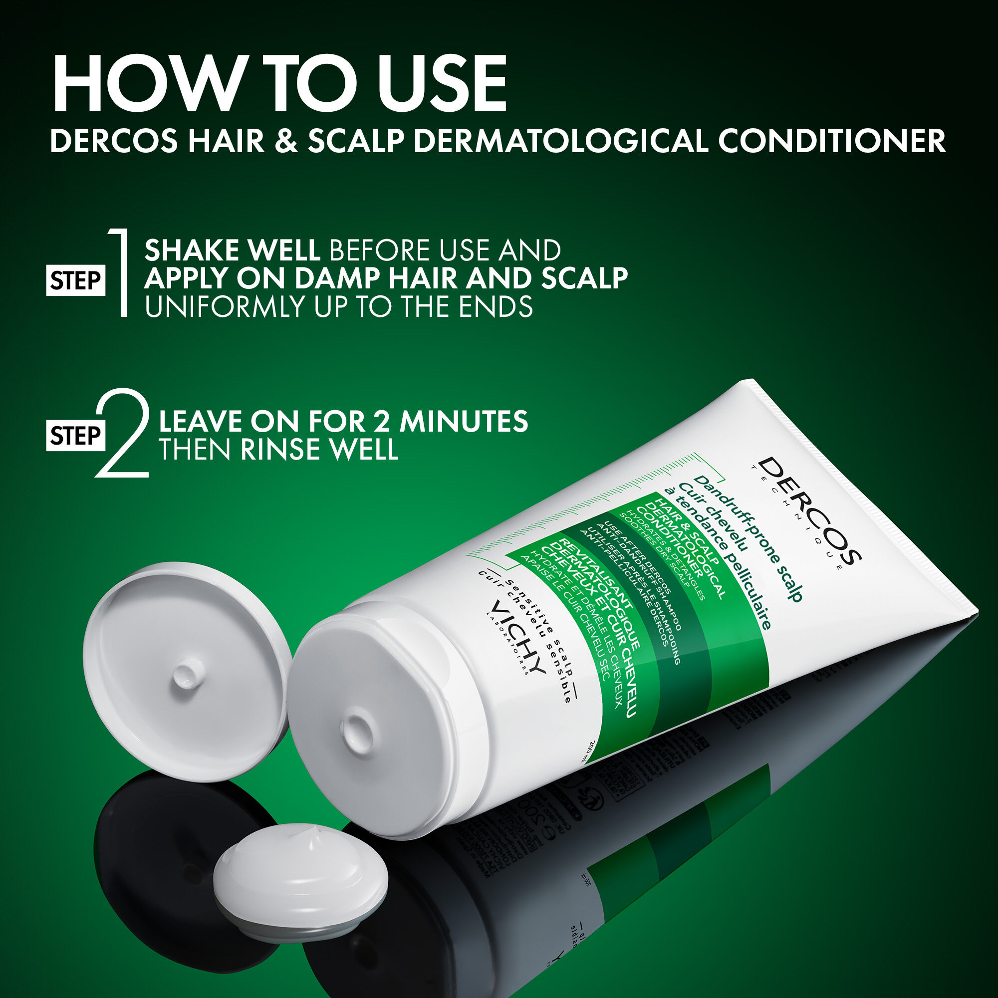 Vichy Dercos Dandruff-Prone Hydrating Conditioner