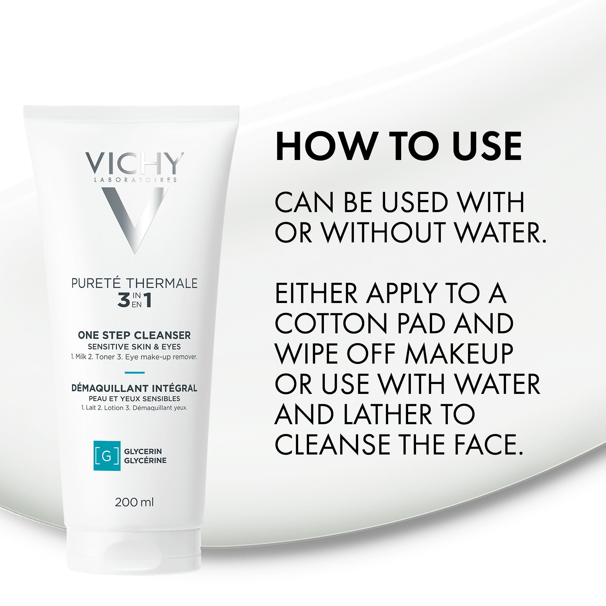 Purete Thermale One Step Cleanser 3 in 1 | Face Cleanser | Vichy