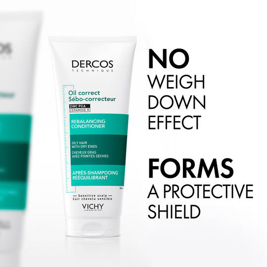 Dercos Oil Correct Shampoo - Zinc PCA & Silica - Vichy CA