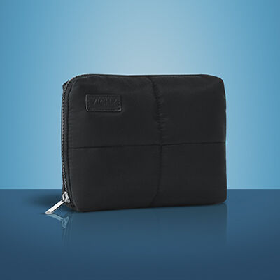 Black Vichy Pouch