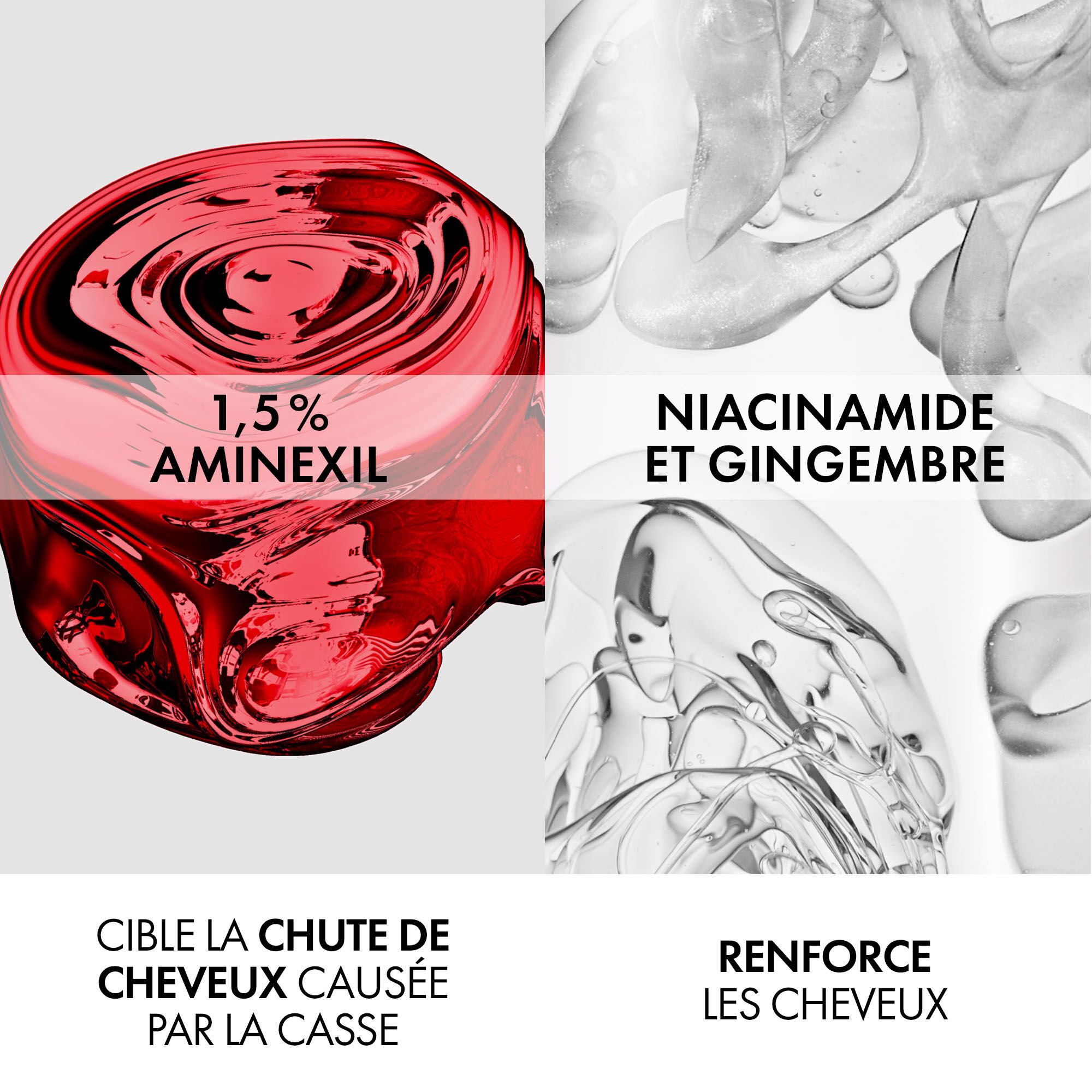 Vichy Dercos sérum capillaire Regen Booster.